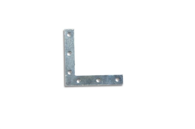 Flachwinkel verzinkt Eckwinkel 10 x 55 x 55 mm, 0,20