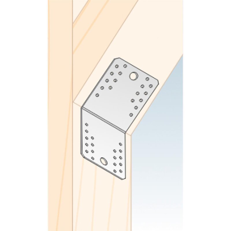 Winkelverbinder 135 Grad Winkel 90 x 90 x 65 x 2,5 1 Stk., 1,99