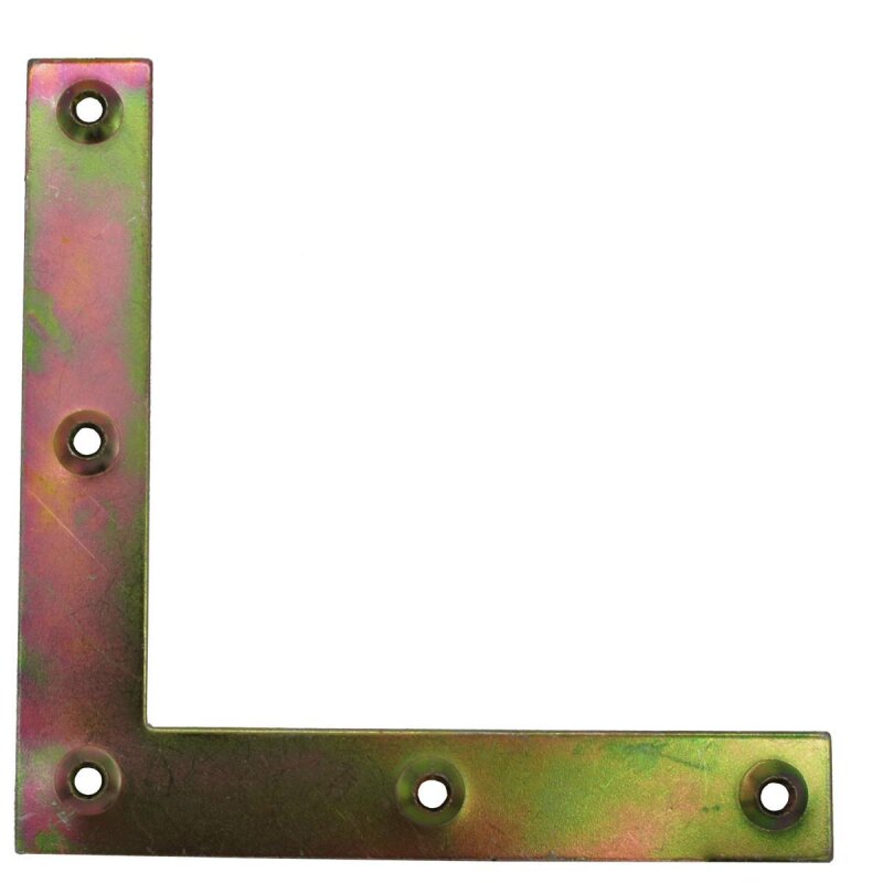 Flachwinkel 100 x 100 x 15 mm galvanisiert, 0,55