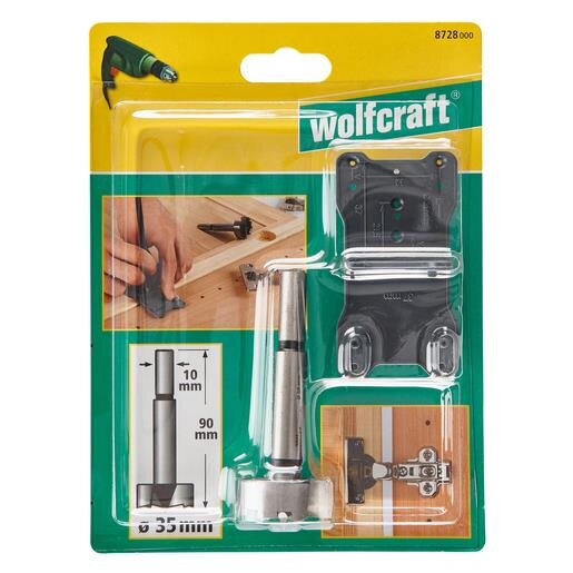 Wolfcraft Forstnerbohrer-Set D 35 mm, 19,00